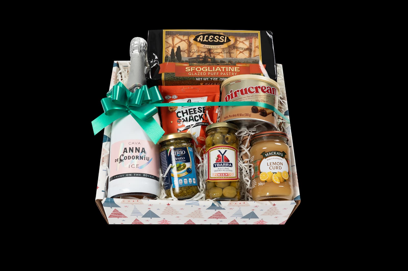 Canasta Gourmet Vino Cava Anna Ice Rosé – Ezcomerce